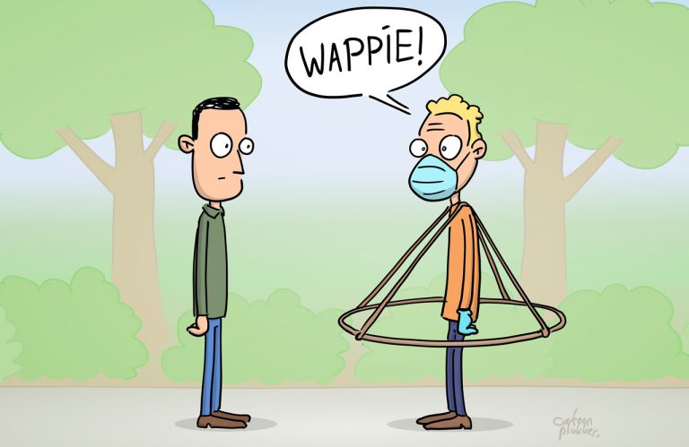 Wappie - cartoonplukker